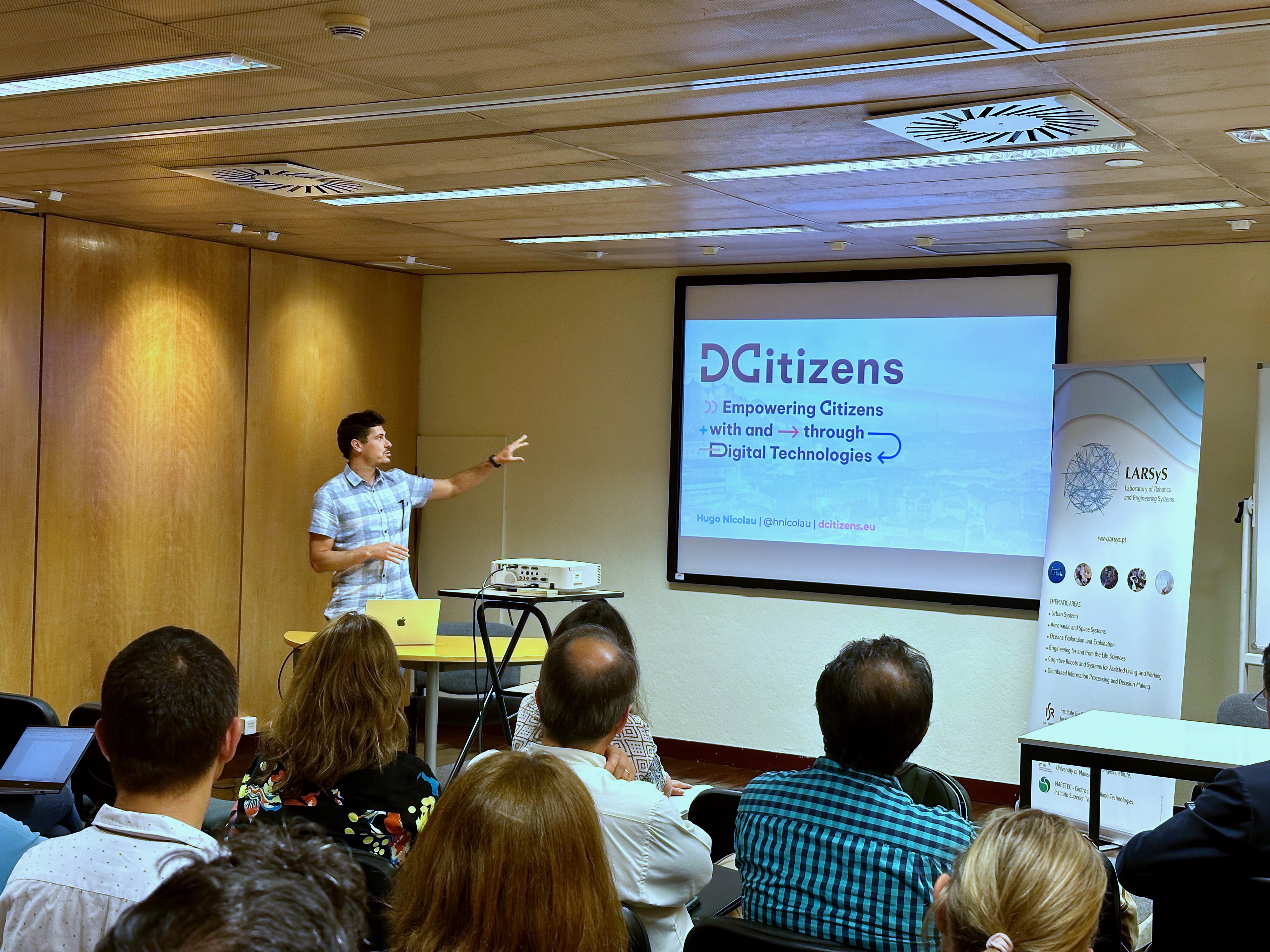 Interactive Technologies Institute - DCitizens at LARSyS new seminar series
